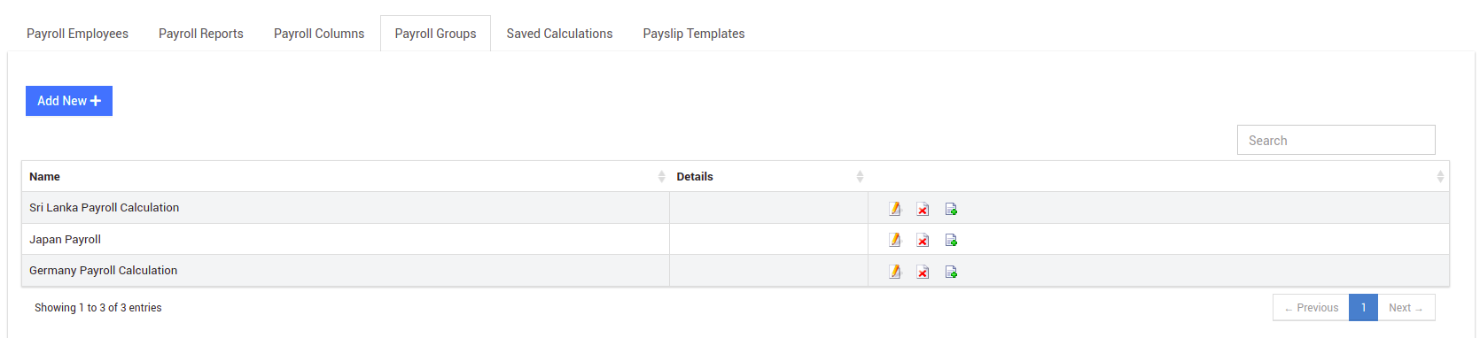 Payroll Management - IceHrm