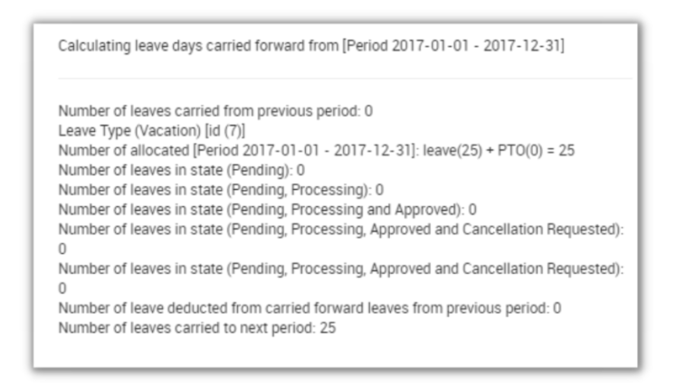 Understand the Leave Calculation - IceHrm