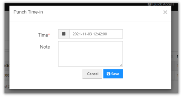 Recording Attendance - IceHrm