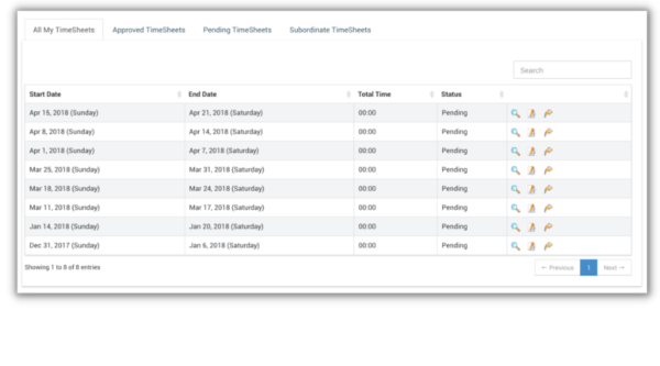 Adding Time To Timesheets - IceHrm