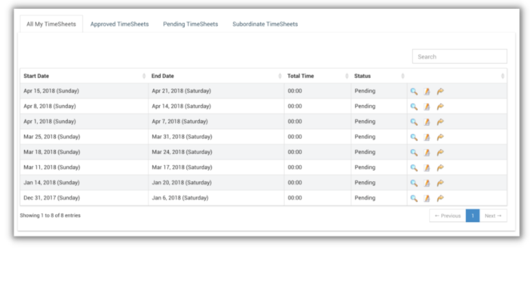 Adding Time To Timesheets - IceHrm