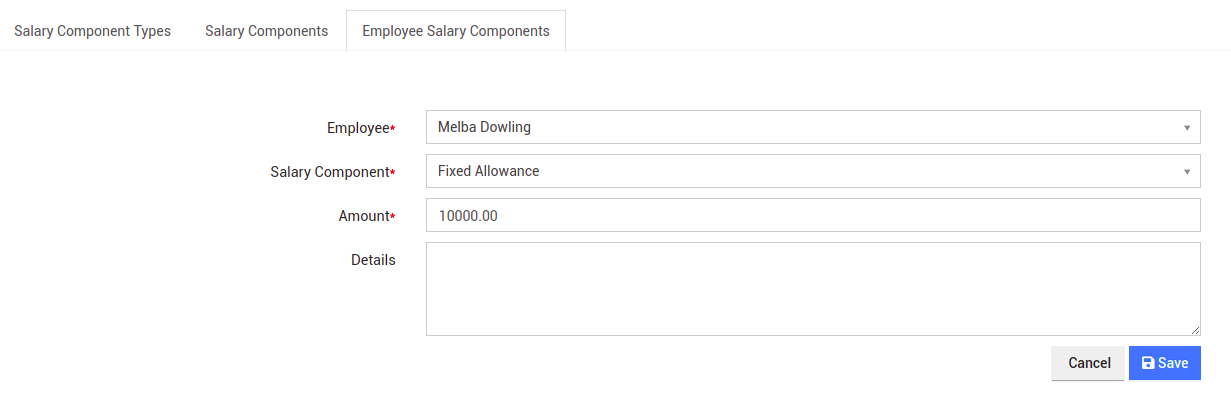 Updated Payroll Example - IceHrm