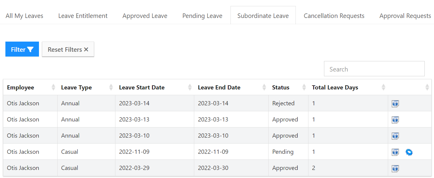Absence Management Services - IceHrm