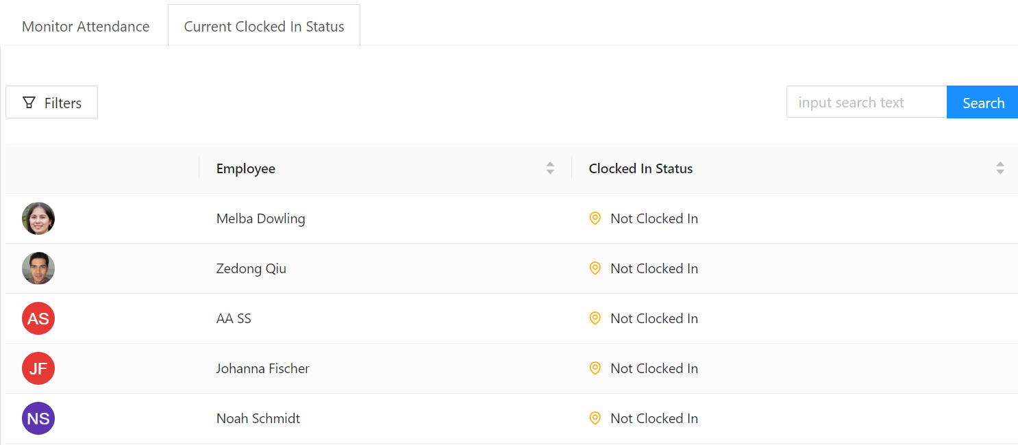 Employee Time Clock App - IceHrm