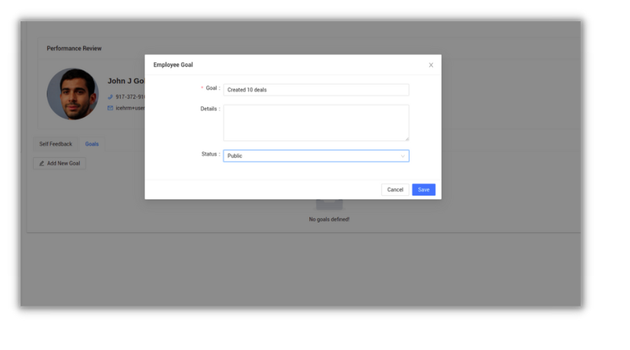 Performance Evaluation Software - IceHrm