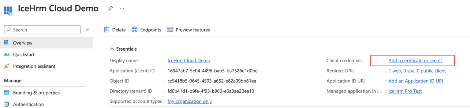 Sign In with Microsoft Entra ID (Azure AD) - IceHrm