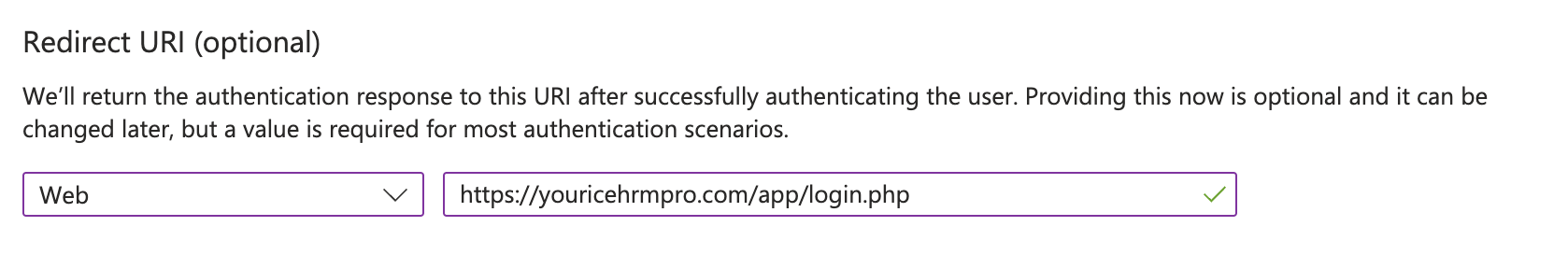 Sign In with Microsoft Entra ID (Azure AD) - IceHrm