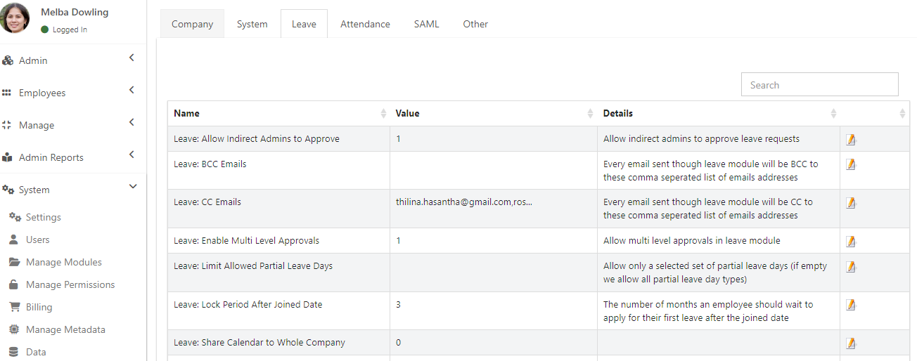 How to enable multilevel approval to leave? - IceHrm