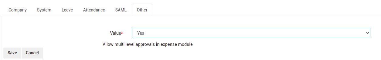 How to enable multilevel approval for an employee expense? - IceHrm